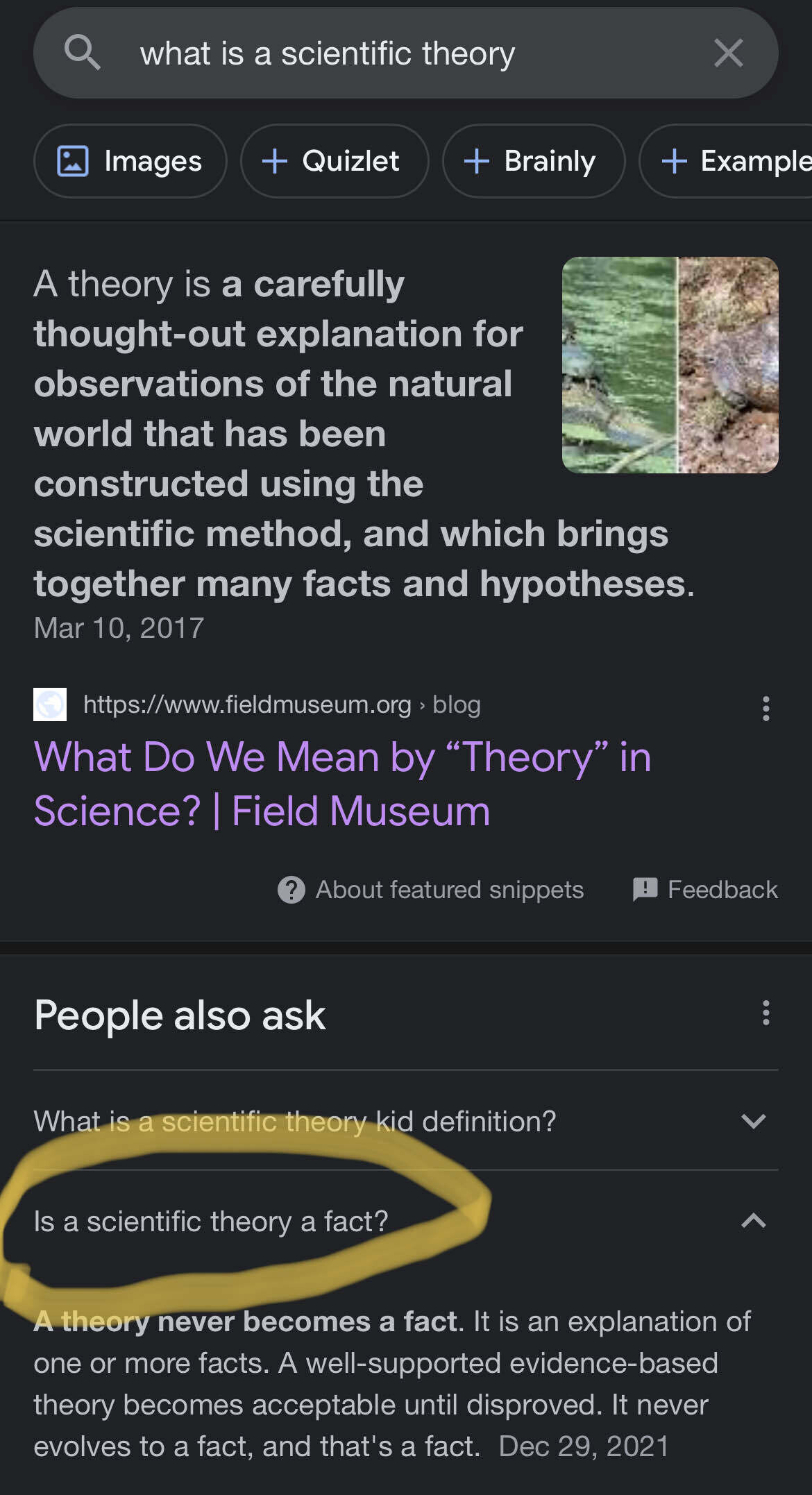 Did we mess with what naturally was happening by depleting ozone or ...