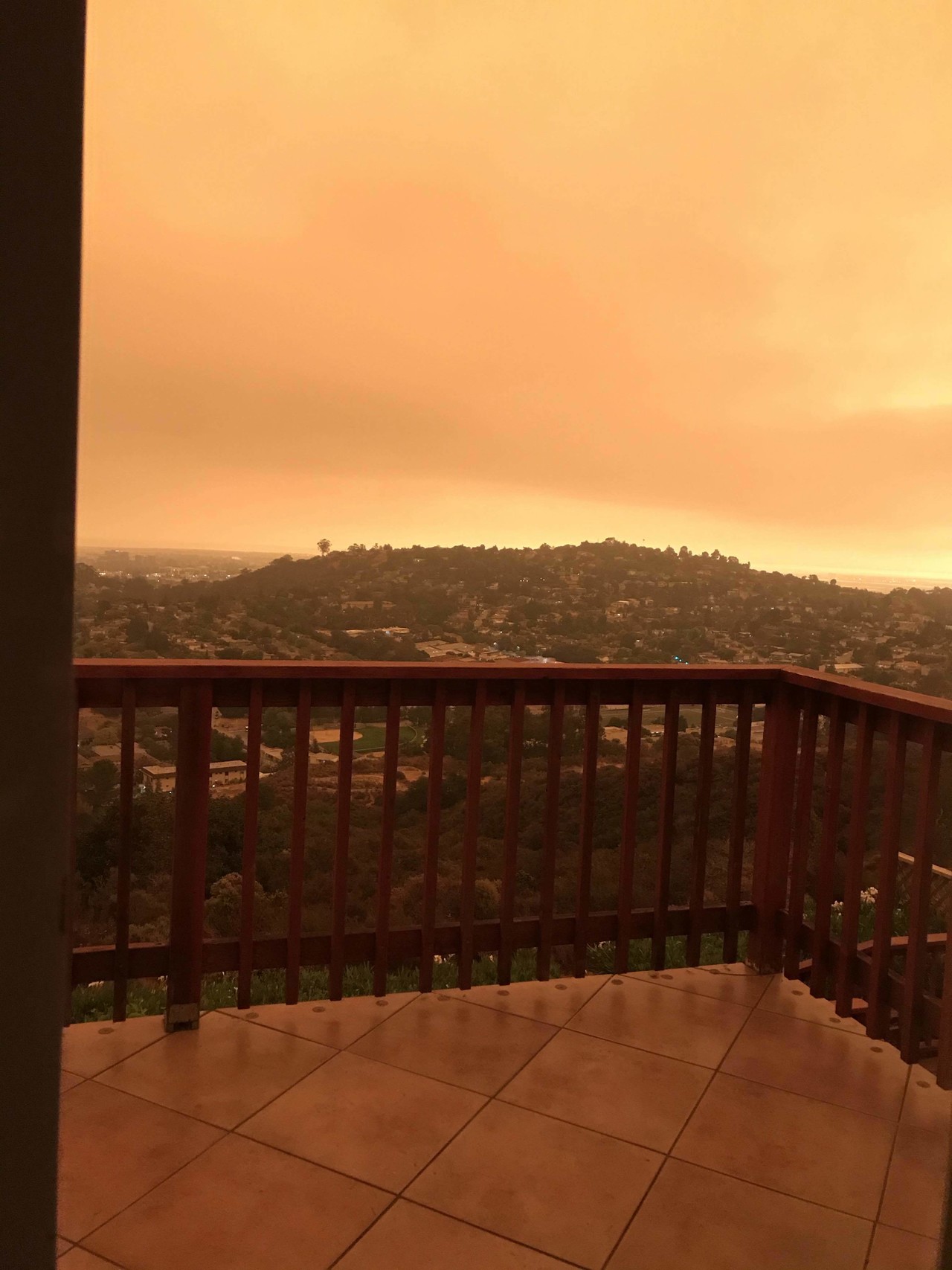 The 9AM view outside my Bay Area apartment - Blind