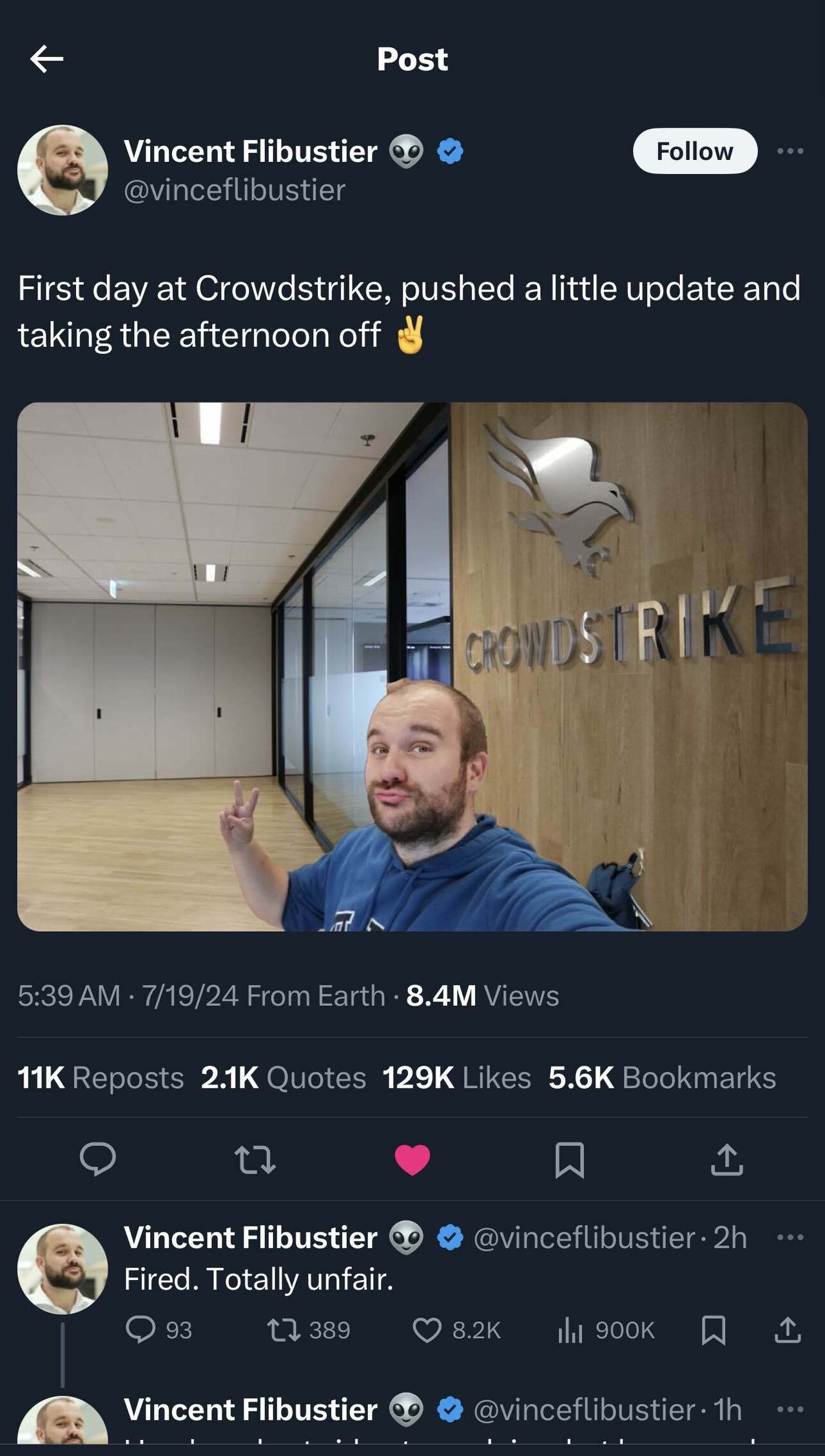 Current status of Crowdstrike 😂😂😂😂 | Work Memes - Blind