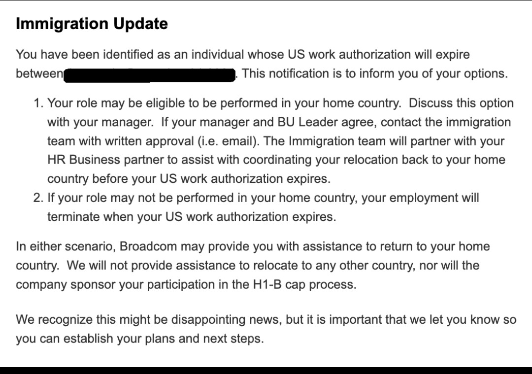 Is It The Beginning Of The End For H1b Path In Us Tech Industry Blind