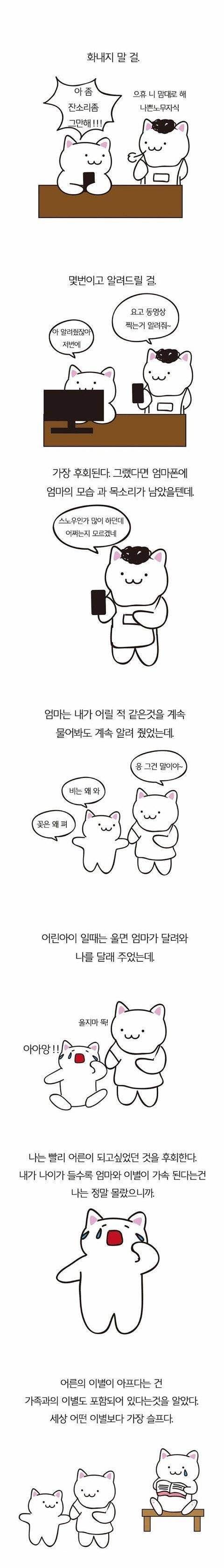 블라인드 블라블라 부모님 건강하실 때 효도해야 되는 이유