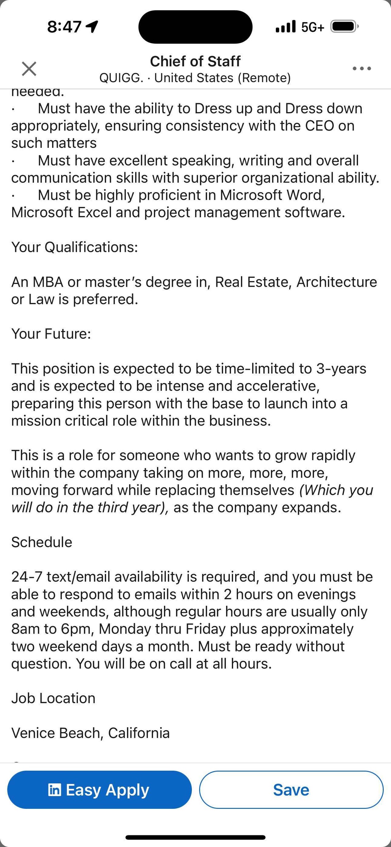 Unrealistic job descriptions | Tech Industry - Blind