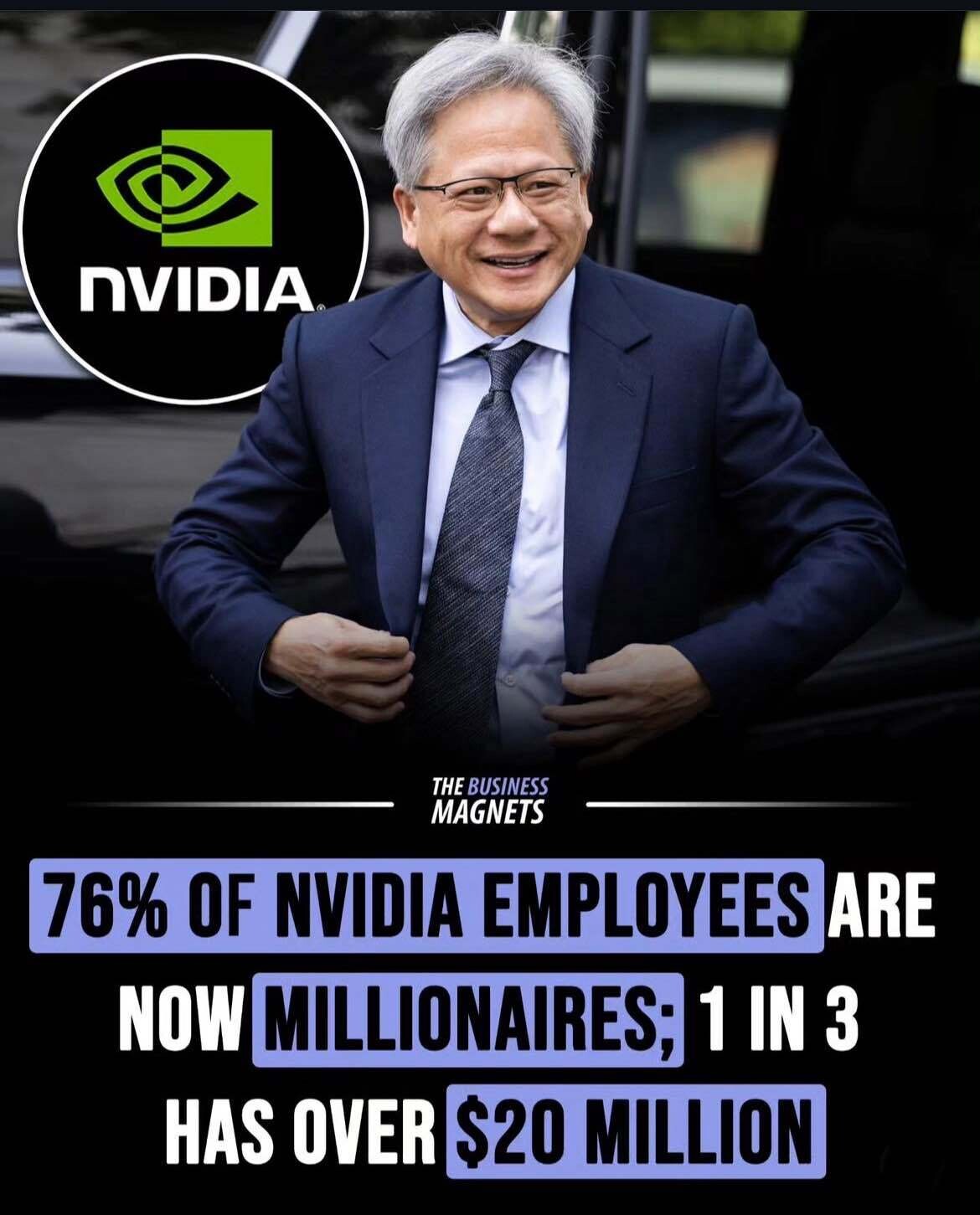 76% of NVIDIA employees now millionaires? | Tech Industry - Blind