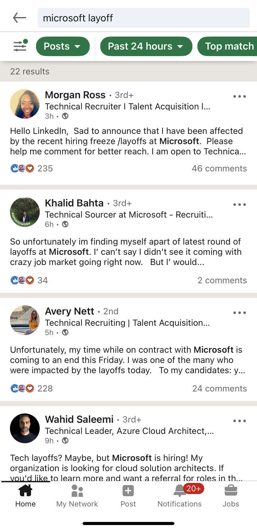 Microsoft recruiters (contractors) layoff? | Tech Industry - Blind
