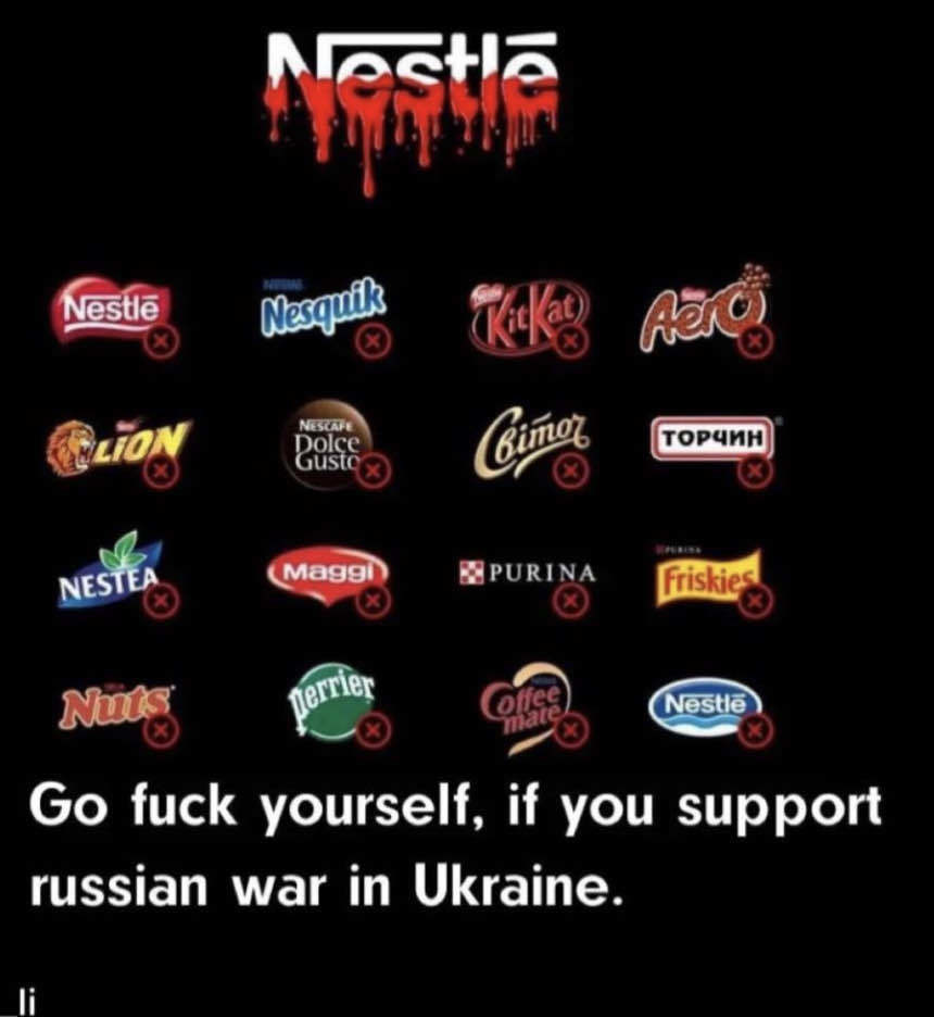 Nestle reputation | Misc. - Blind