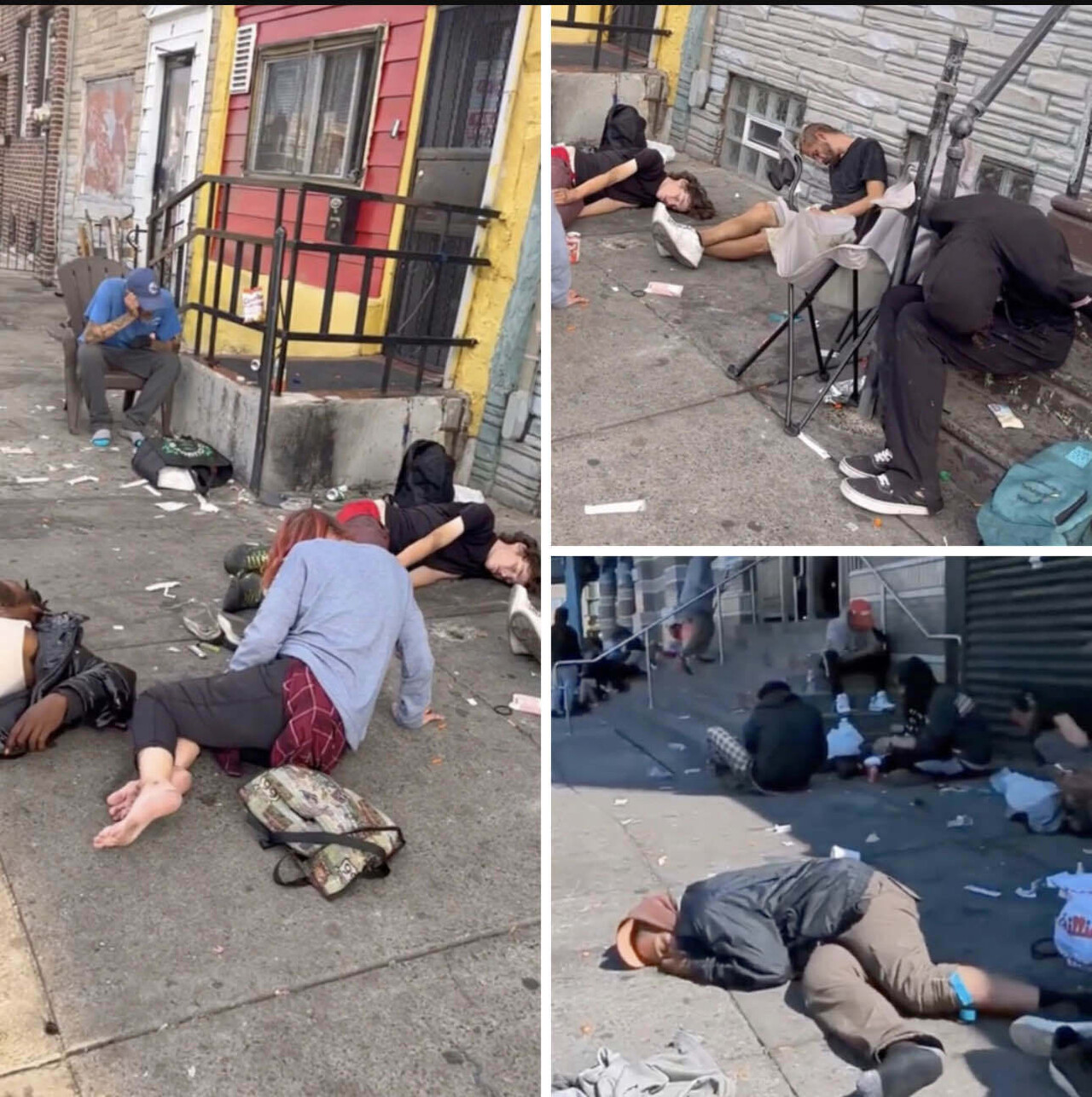 Shocking video shows zombie-like addicts at ‘ground zero’ of ...