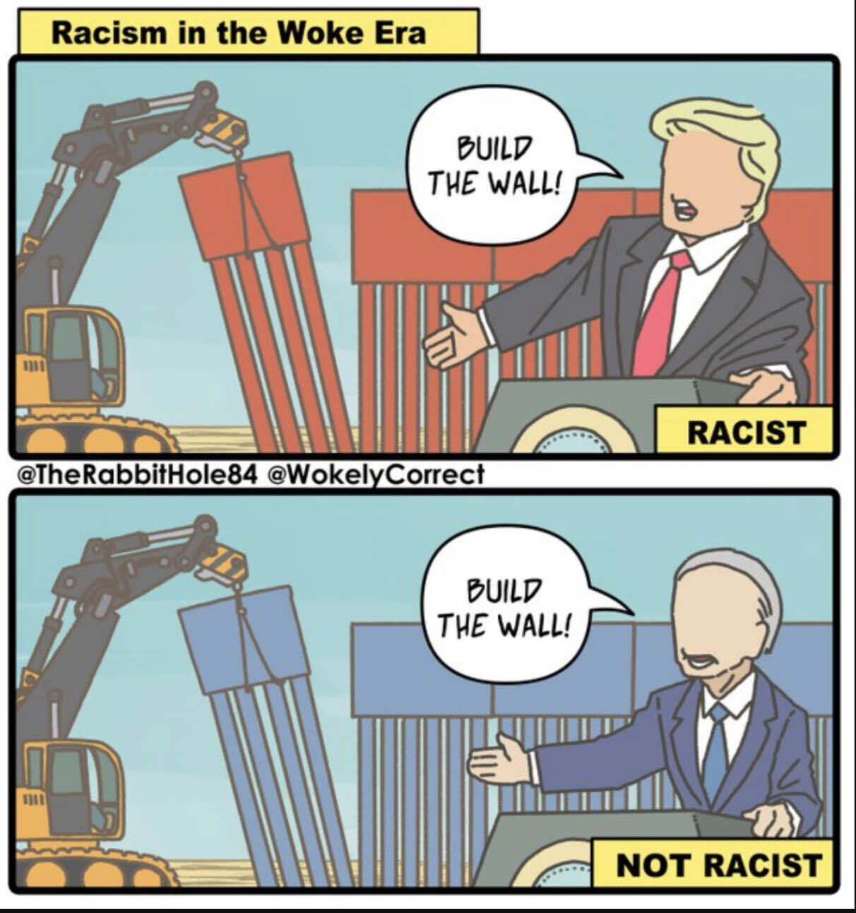 Hypocrisy at its finest - Blind